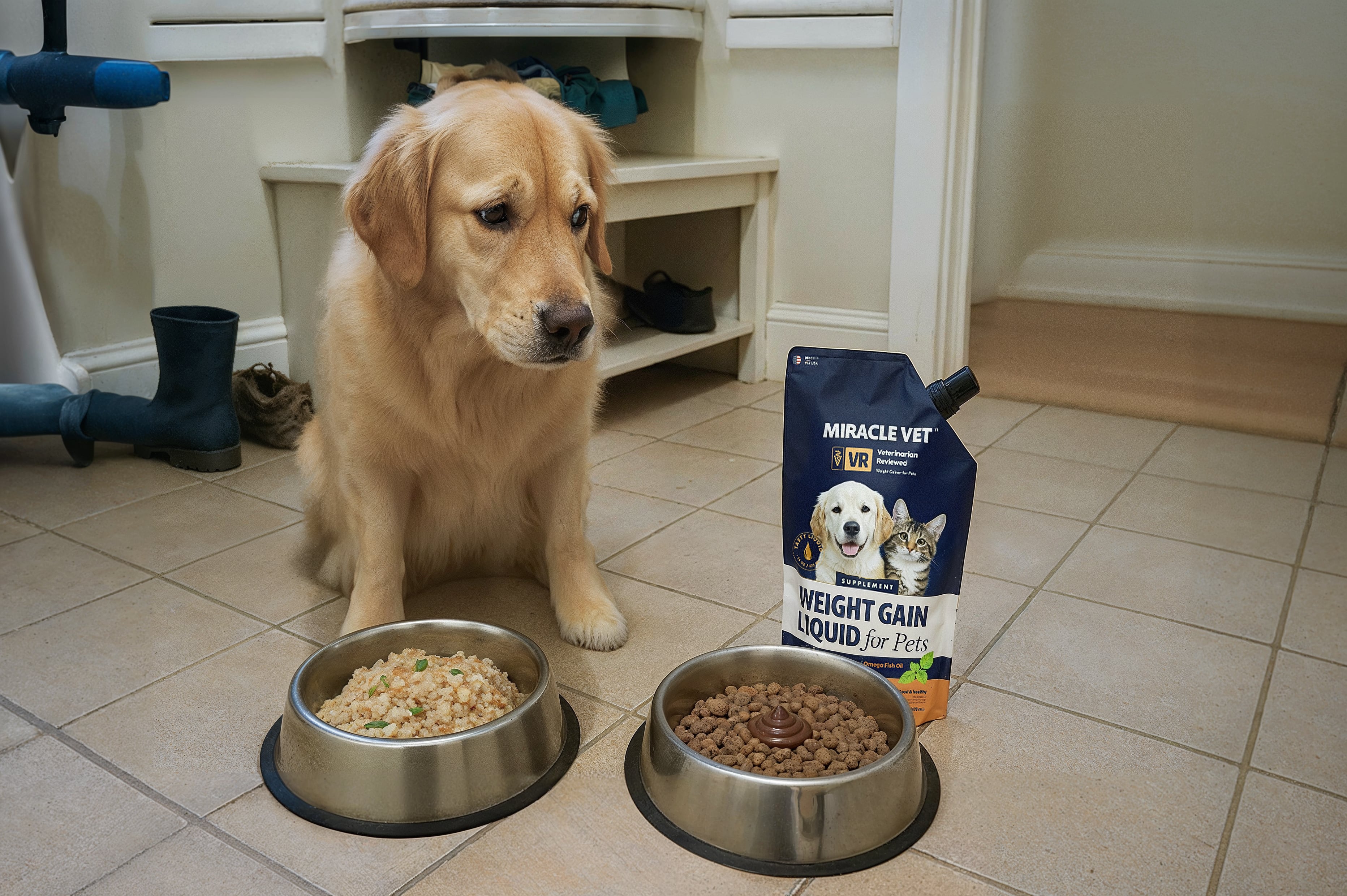 Healthy Weight Gain for Dogs: Supplements vs. Homemade Food